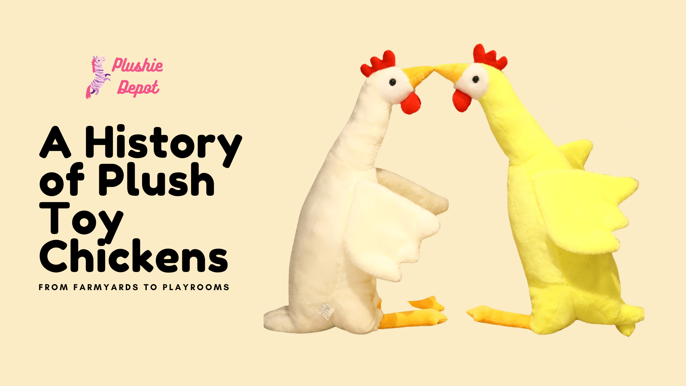 A History of Plush Toy Chickens: From Farmyards to Playrooms – Plushie ...