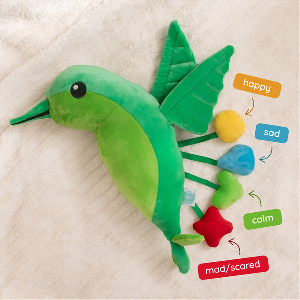 Green Hummingbird SnuggleBuddies Emotions Plush – Plushie Depot