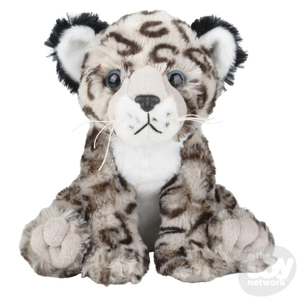 8" Animal Den Snow Leopard Plush – Plushie Depot