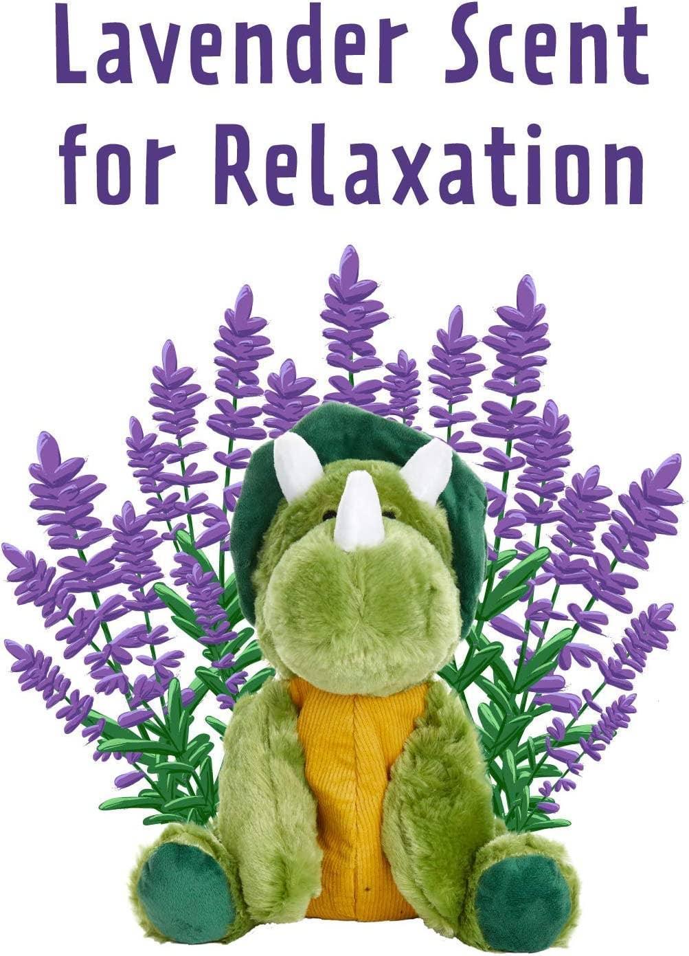 Dino Dinosaur Warm Pal - Microwaveable, Lavender-Scented Plushies ...