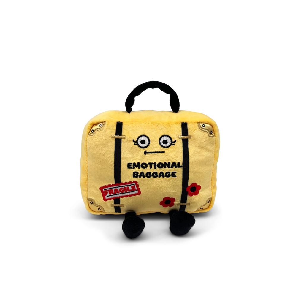 Punchkins - "Emotional Baggage" Suitcase Plush – Plushie Depot