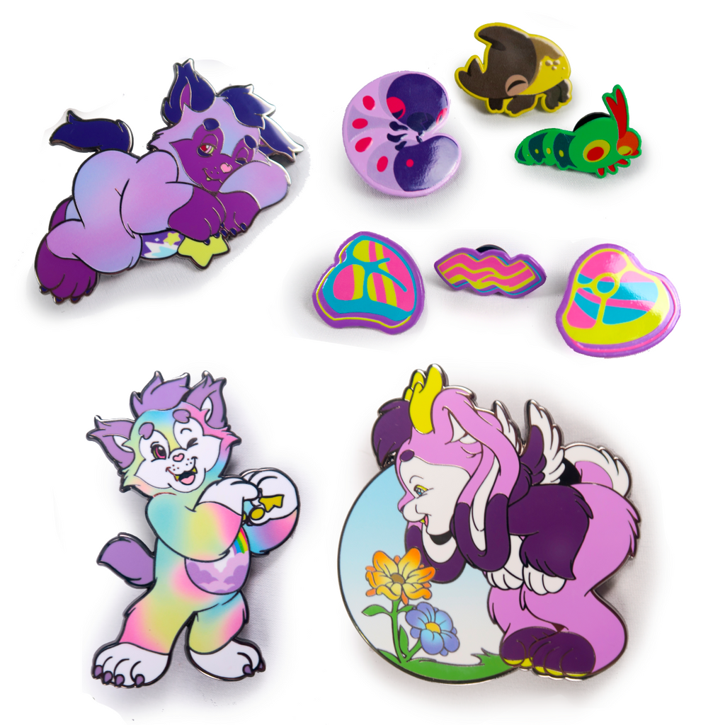 Large Enamel Pins – Plushie Depot