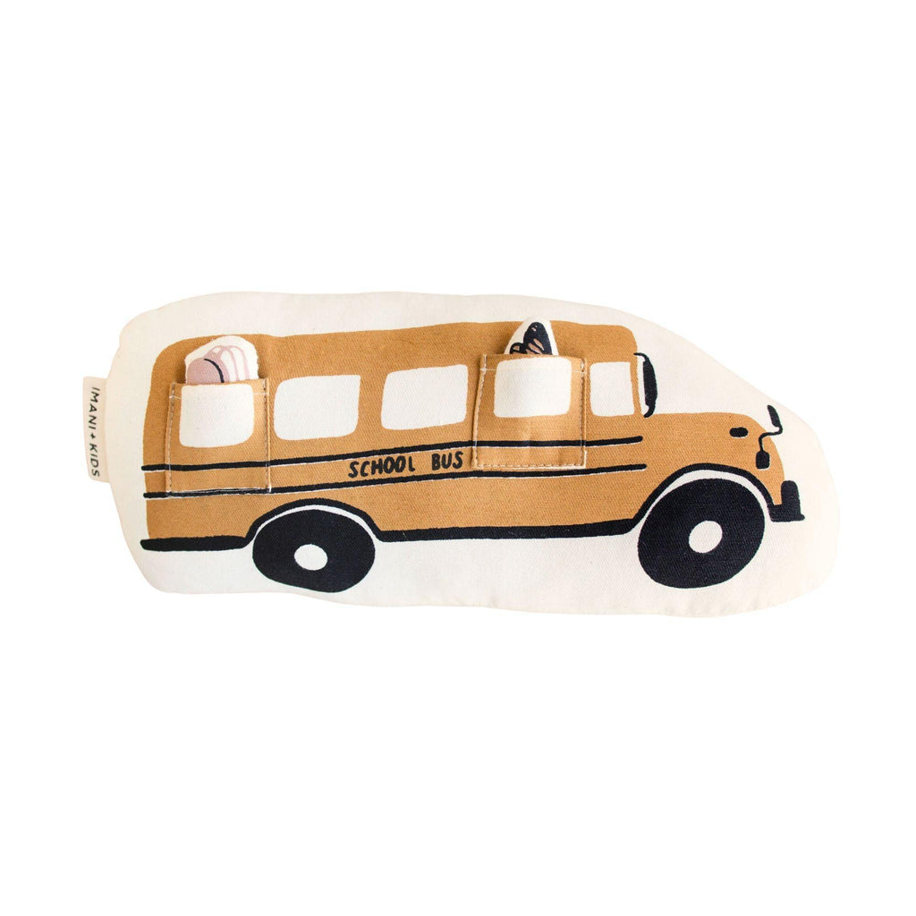interactive school bus pillow – Plushie Depot