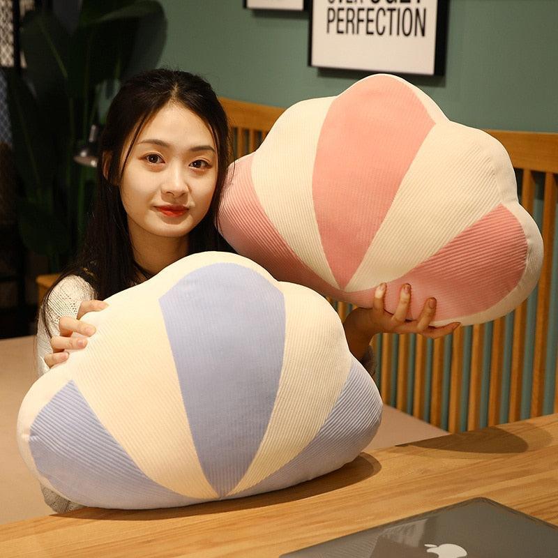 Soft and Comfy Sea Shell Plush Pillows – Plushie Depot