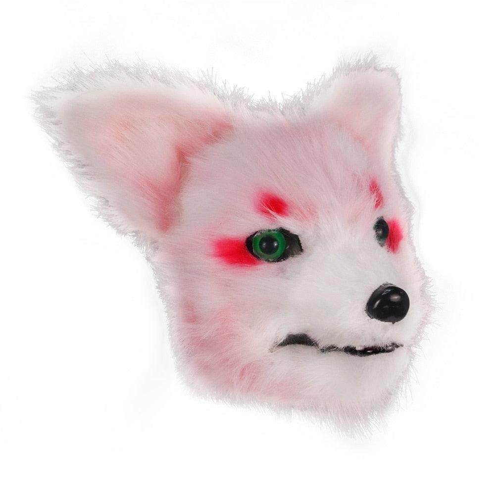 Halloween Pink Fox Mask – Plushie Depot